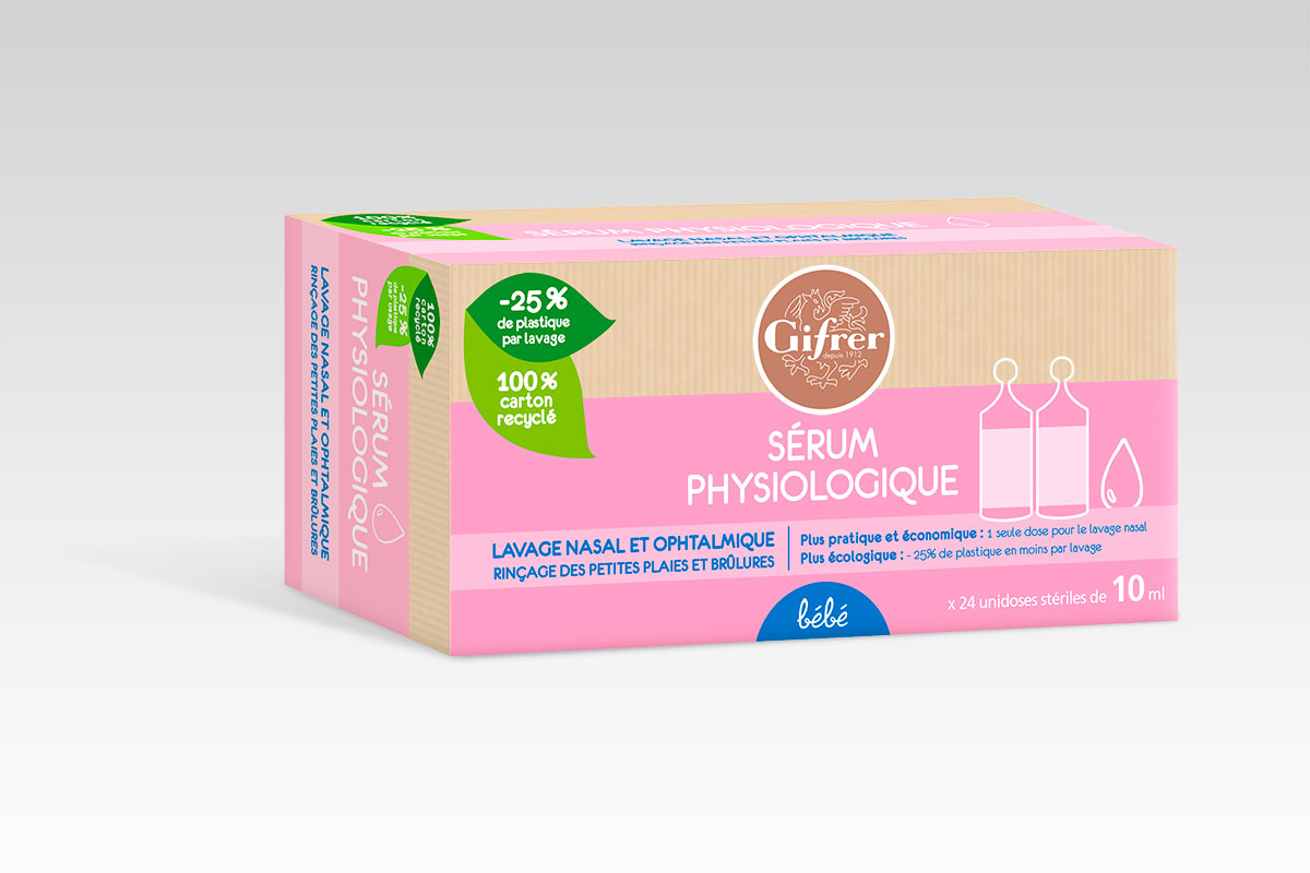 Gifrer | Gifrer propose un nouveau sérum physiologique - Gifrer